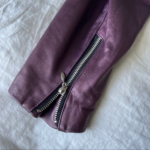 Trina Young | Jackets & Coats | Rare Trina Young Metallic Purple ...